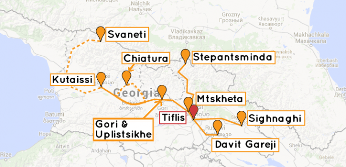 Backpacking Georgien: Meine Reisetipps, Reiseroute & Highlights (2020)