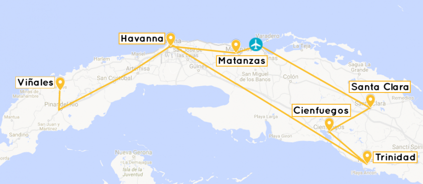 Reiseroute Kuba: Sehenswürdigkeiten & Tipps für Deine erste Kuba-Reise